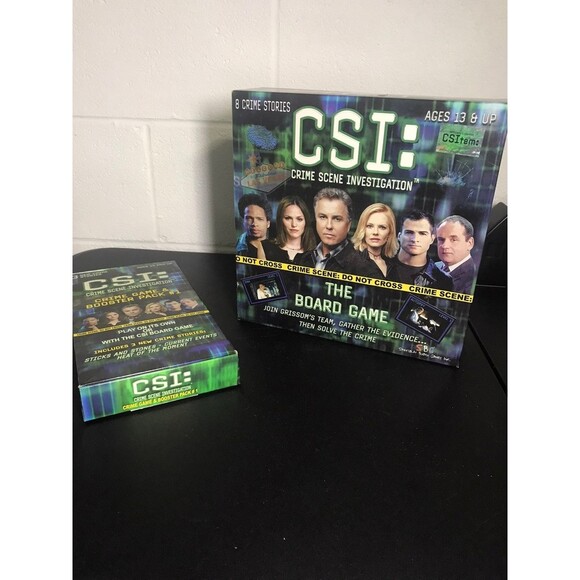 Games | Csi Crime Scene Investigation The Board Game And Crime Game ...